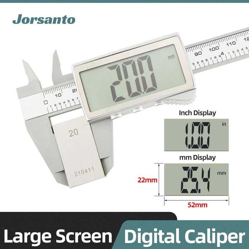 Screen Large Display Ng Electronic Digital Plastic Caliper Carpenter ...