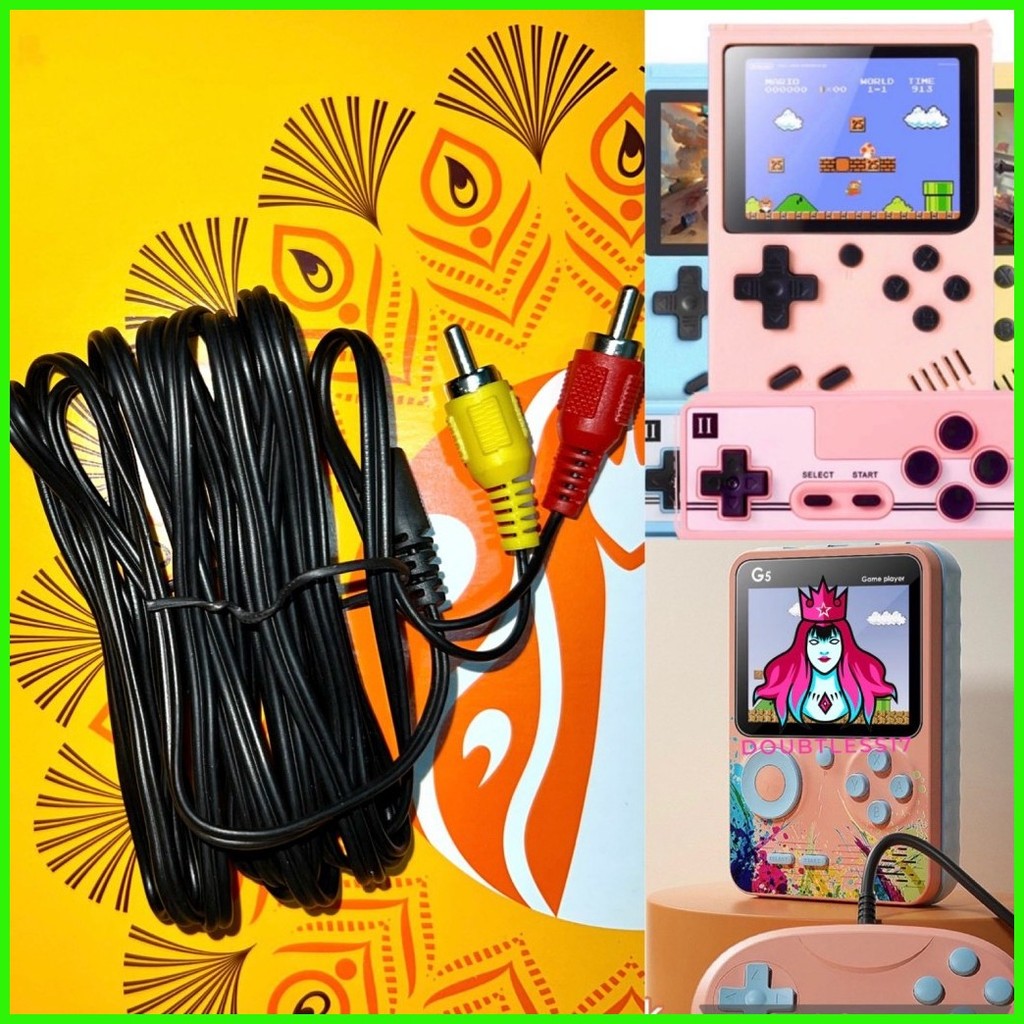 K ూ 3 Meters AV Cable to connect game box & console SUP game boy to TV ...