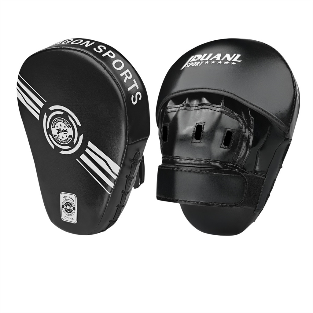 2 Pieces New Arc MMA Muay Thai Boxing Pads Strike Focus Mitts Target ...