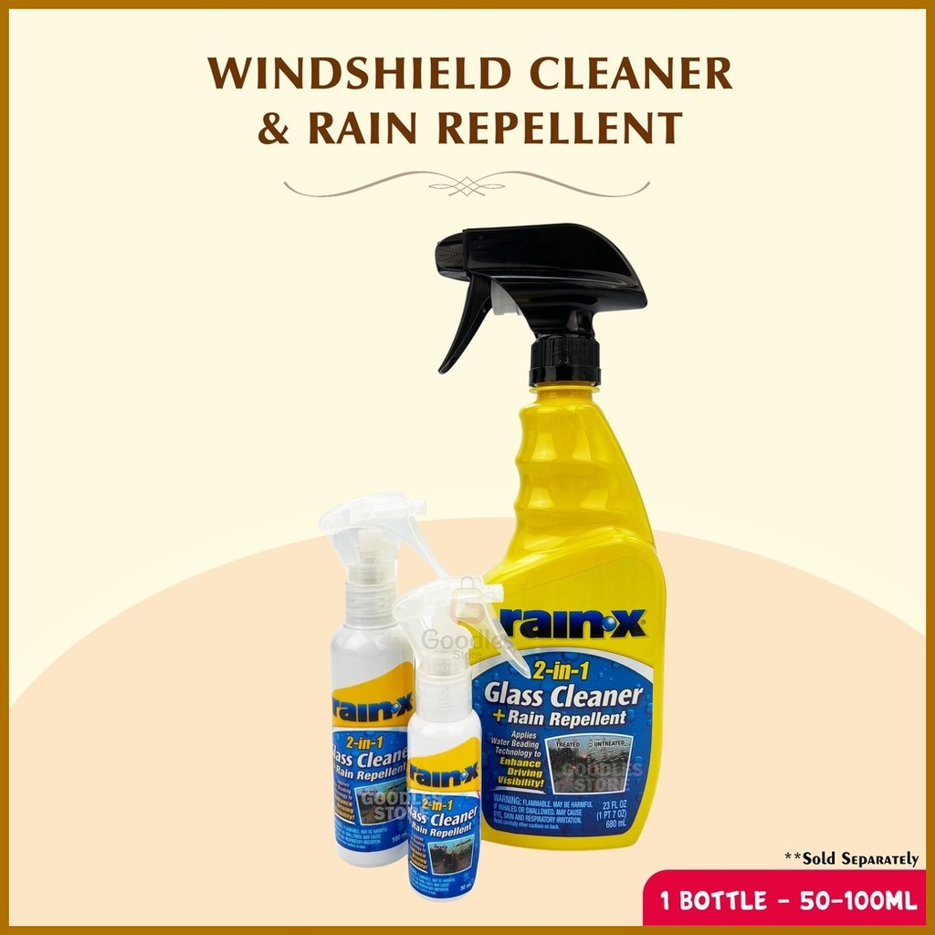 Rain-X 2in1 Glass Cleaner Rain Repellent Trigger Acid Rain Water ...