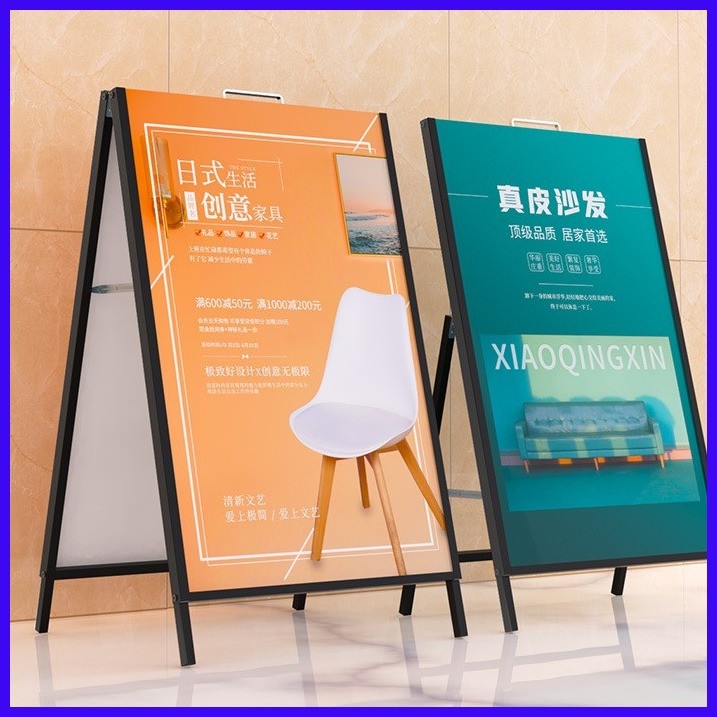 ♦ ☮ A Type Foldable Stand Signage / Floor Sign Sintra Board Menu ...