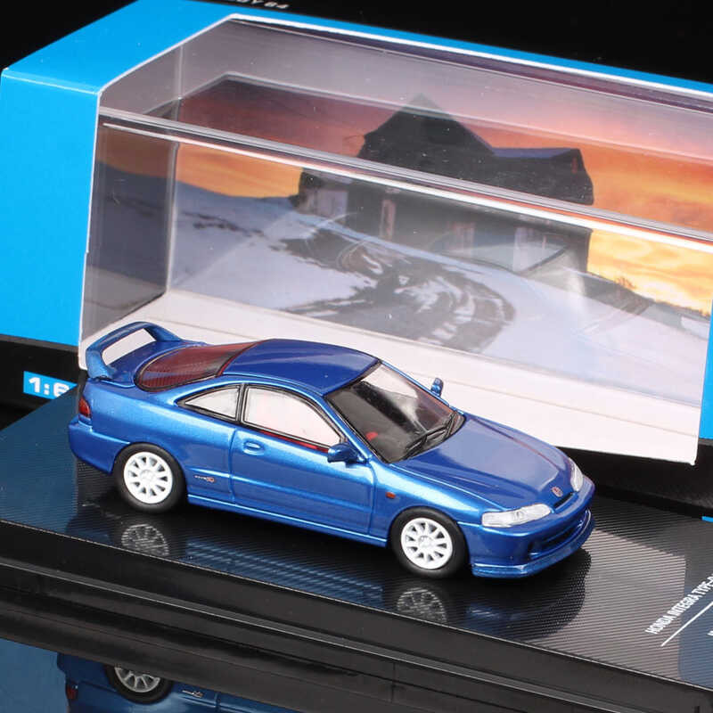 Hobby 1:64 Scale Mini Honda Integra Type R Dc2 Racing Car Model ...
