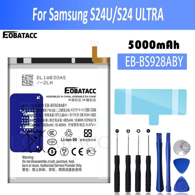 EOTABACC 2 3 New 100% High Quality Eb-Bs928aby Battery For Samsung S24u/S24 ULTRA Mobile Phone ...