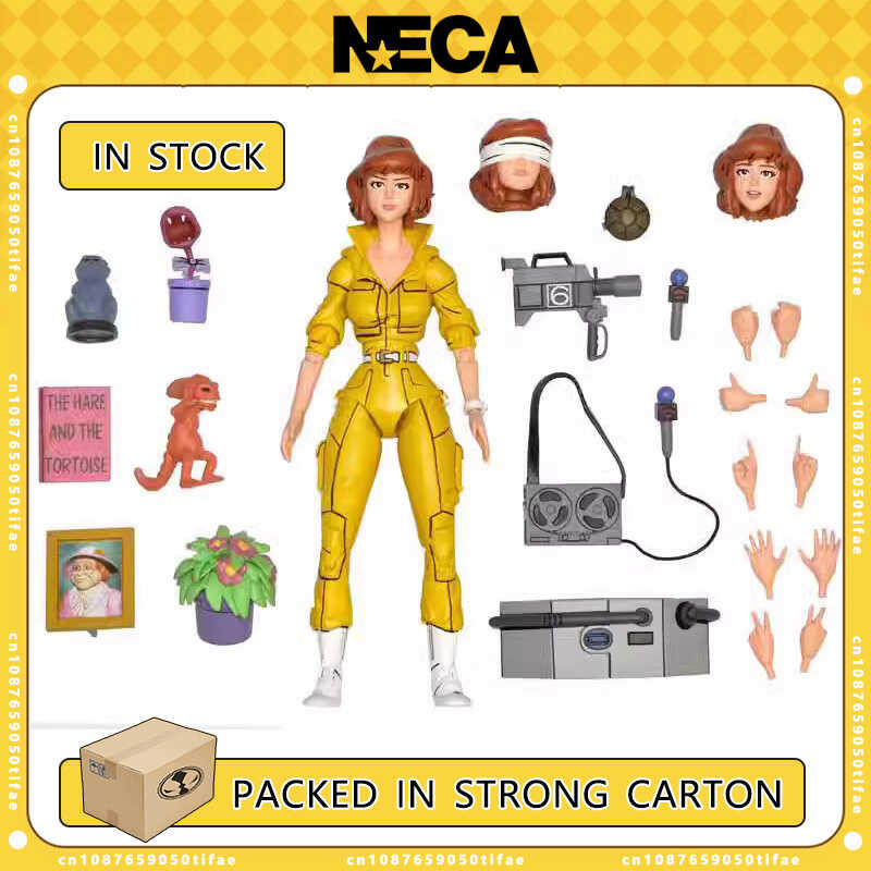 Toys NECA Teenage Mutant Ninja Turtles TMNT Female Journalist Reporter ...
