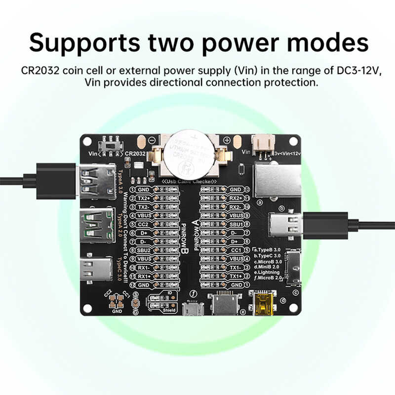 Micro B Type C Type B Data Detection Usb Cable Short Circuit On Off 7896
