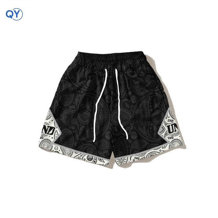 ALL LOCAL BRAND - Undrafted "DIAMOND BANDANA" Mesh Men Short (Black ...