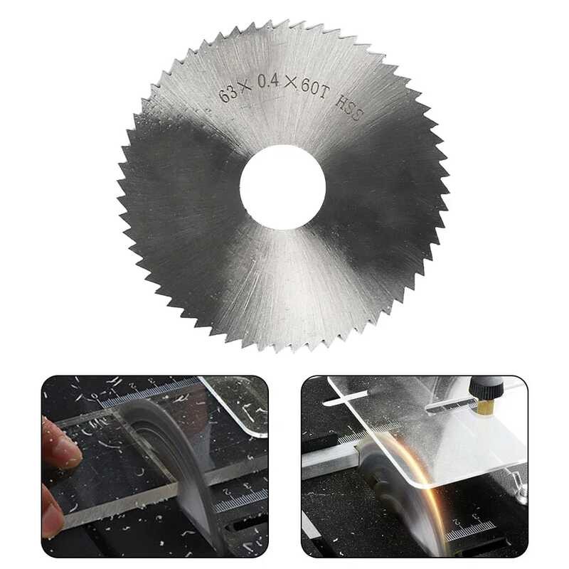 Mm Steel 63 Bore Diameter 16 Mm Wheel Cutting Disc DIY Miniature Small ...