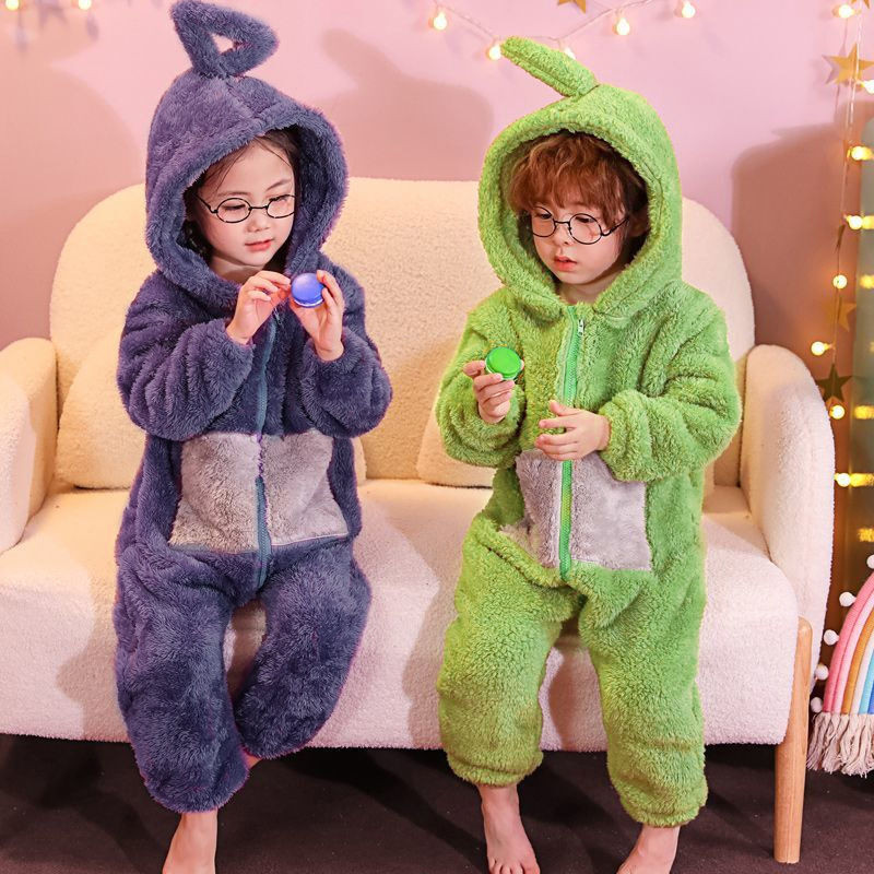 Anime Cartoon Teletubbies Cosplay Costume Kid Girl Boy Tinky Winky ...