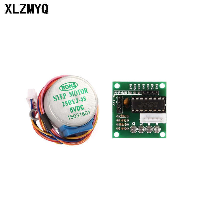 28BYJ-48 5pcs 5V 12V + ULN2003 Gear Driver Board Stepper Motor Module ...