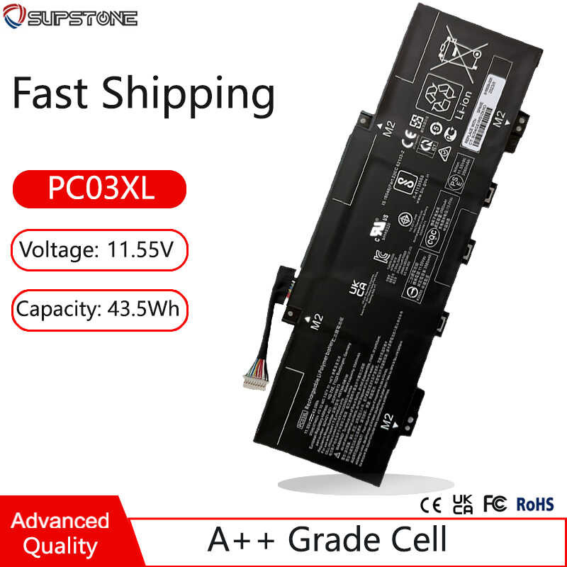 Pc03xl 4 Laptop 6B Battery Para Sa HP Pavilion AERO 13 Air,X360 ...
