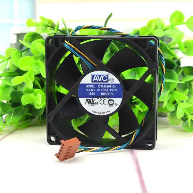 AVC 12V 0.50A 8020 Ds08020t12h Computer Motherboard CPU PWM Temperature ...