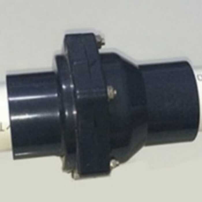 UPVC Gray Globe Valve Plastic Valve Flap Check Valve Gray Plastic ...