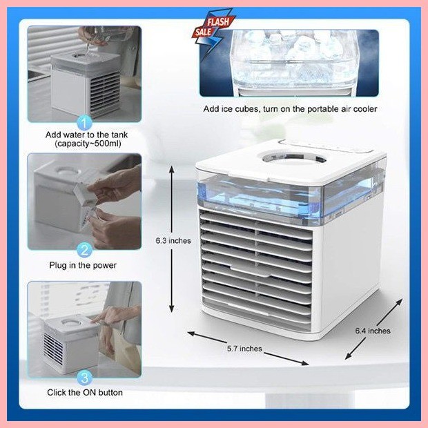 D32 Original Japan Arctic Air Ultra Power Cooling - Mini Fan AC Cooler ...