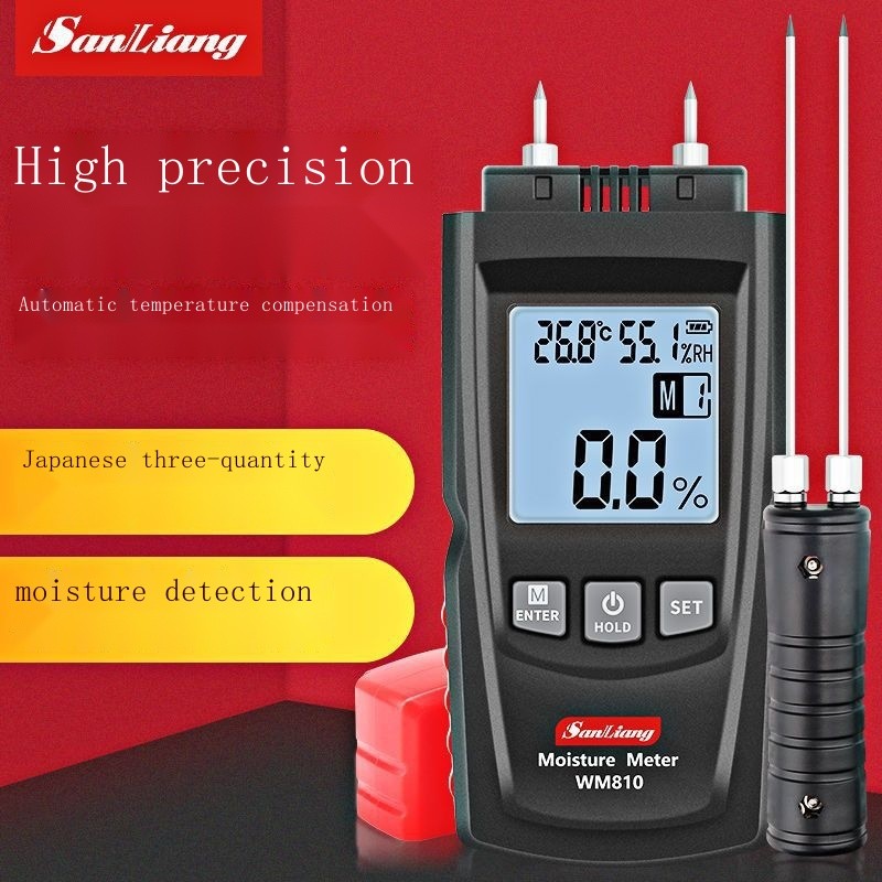 Wood Moisture Meter Humidity Detector Moisture Meter Moisture Content ...
