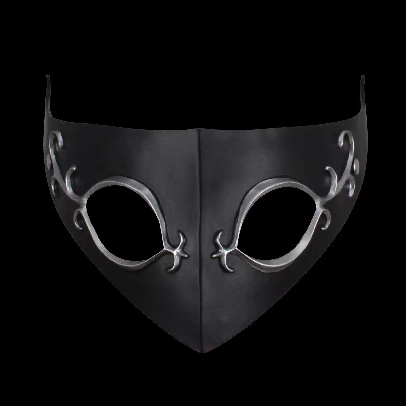 Halloween Masquerade Mask Persona 5 Fangzexia Eye Mask Cos Props Resin ...