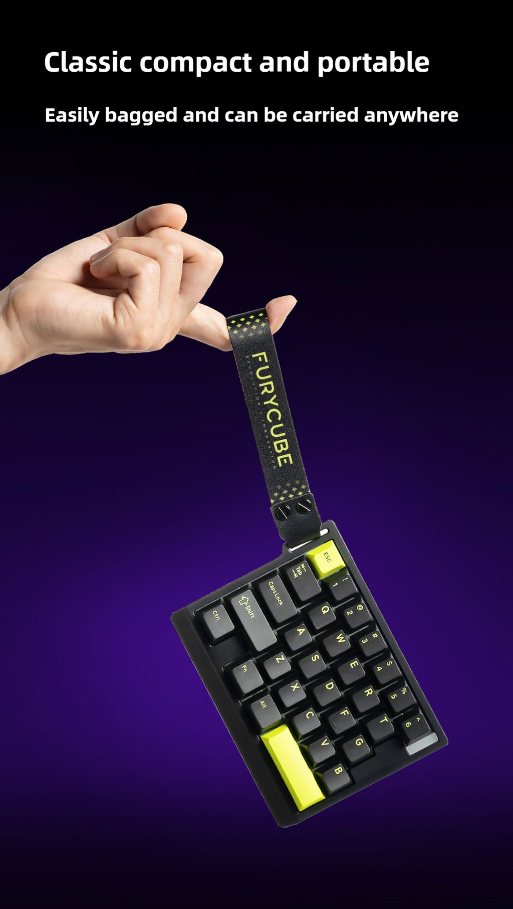 FURYCUBR M30HE 8K Magnetic Switch Rapid Mechanical Keyboard for Esports ...