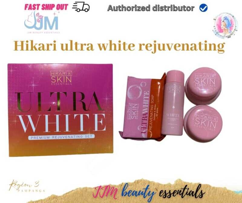 Hikari Skin Essential Premium Rejuvenating Set WHITENING ANTI AGING SET ...