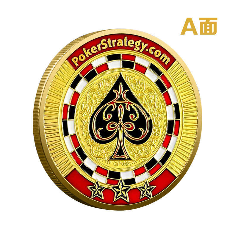 Spades Heart Pressure Coin Commemorative Coin Las Vegas Commemorative ...