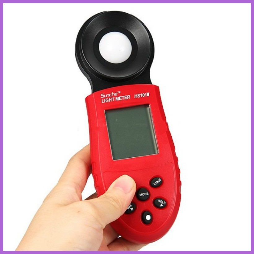 ¤ Eagletech HS1010 Lux Digital Light Meter Luxmeter Meters Luminometer ...