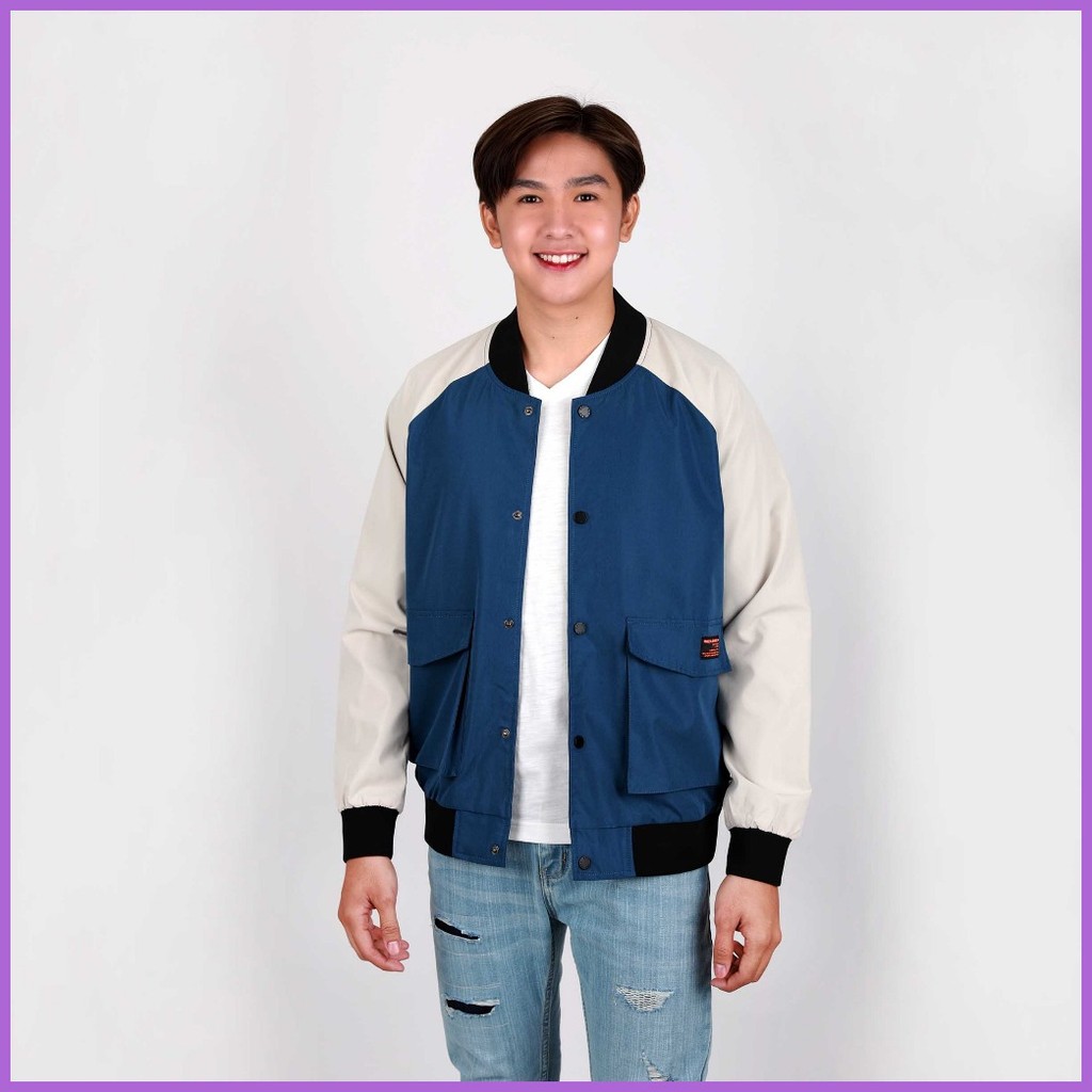 ♨ BNY Men's Nylon Multi-Colored Bomber Jacket 508 | Shopee Philippines