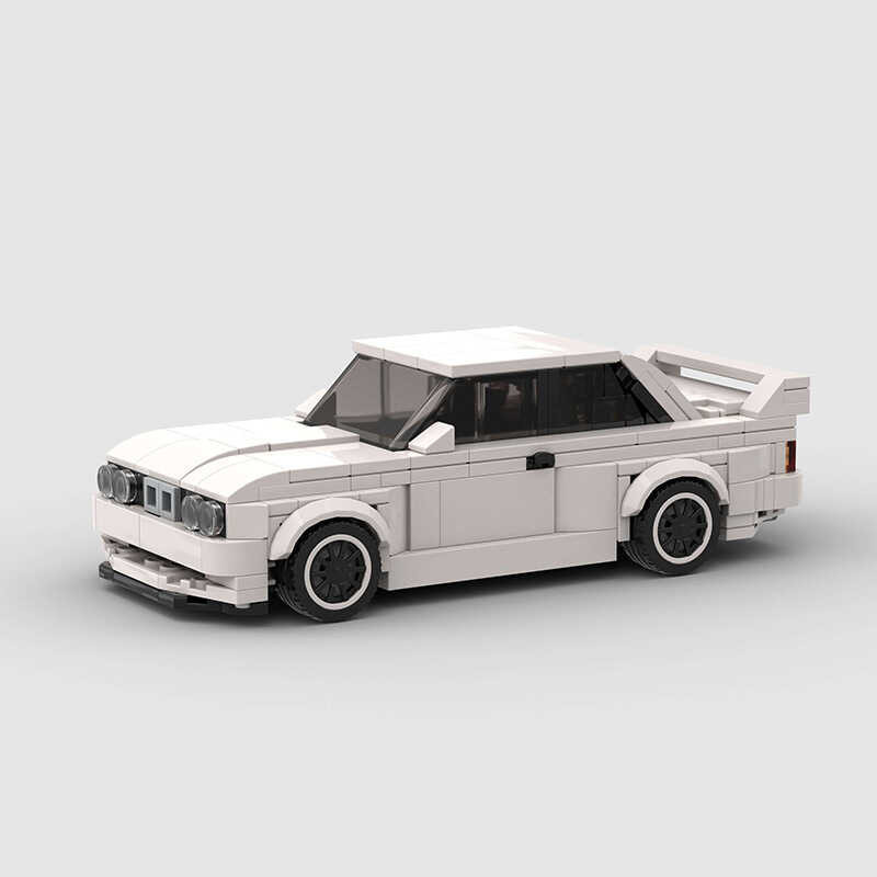 13 Racing BMW E30 M3 Sports Car Moc Building Blocks Compatible With ...