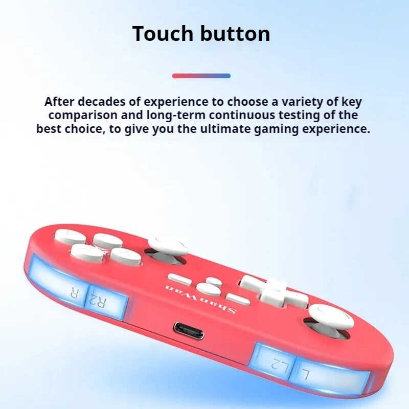New 2024 Shanwan Gamepad Version Bluetooth Wireless Gaming Small ...