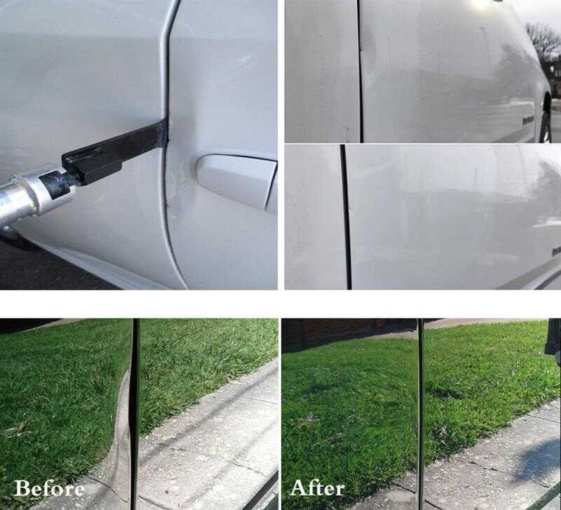 Hook PDR Door At Fender Edge Dent Paintless Removal Tabs Magkasya Sa ...