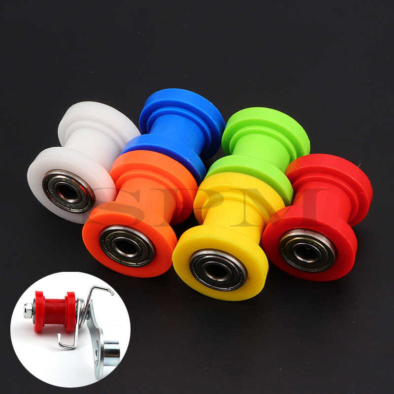 Motorcycle 8/10Mm Drive Chain Roller Slider Tensioner Wheel Guide Pit ...