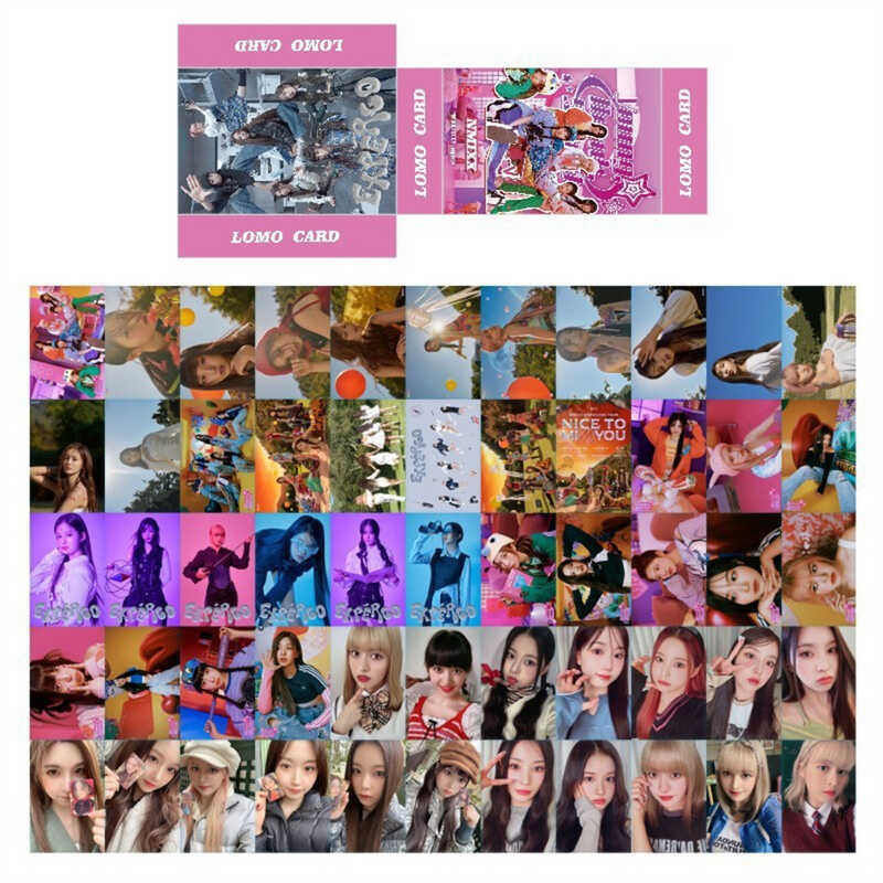 K-Pop 55Pcs/Set LOMO Cards Expergo New Album Photocards LILY HAEWON ...