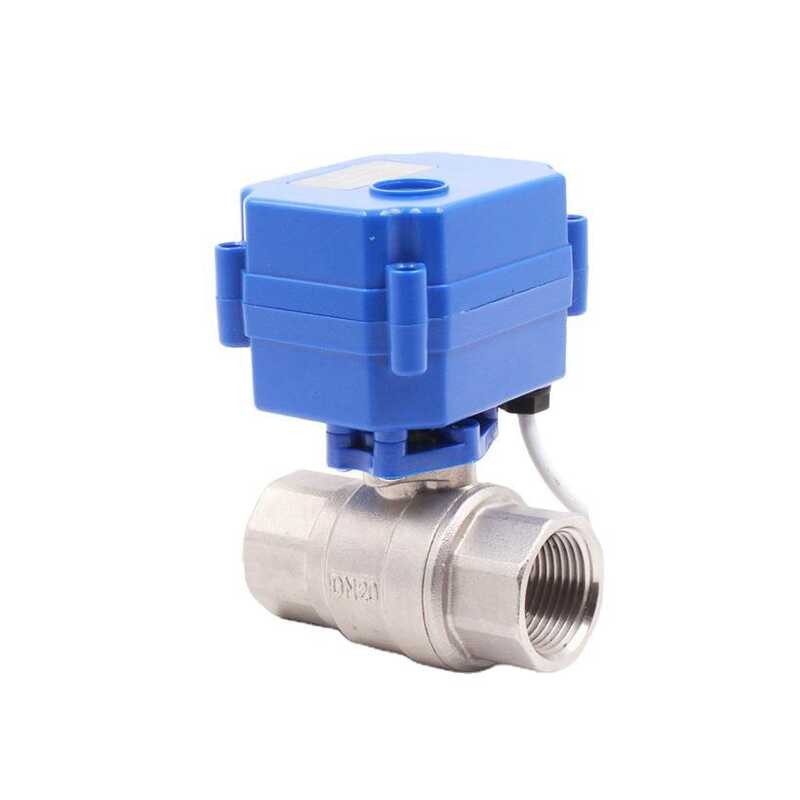 Electric Two-Way Valve Ac220v Miniature Ball Valve With 304 Stainless ...