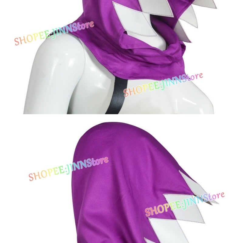 - JINN - League of Legends Arcane Season 2 JINX Cosplay Shark Cap Wig ...