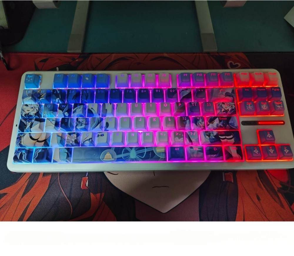 Furina Keycap Cherry Profile 120+ Keys PBT Five-sided Dye Sublimation ...