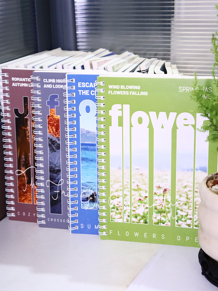 Spiral Notebook A5/60 Sheet Spring Notebooks For Easy Writing Notepad ...