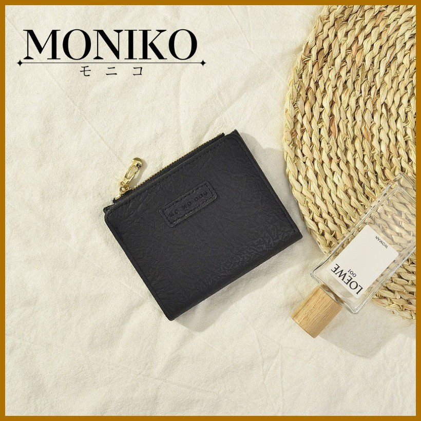 MONIKO Wallet With Coin Purse Folding Card Holder Card Storage | Shopee ...