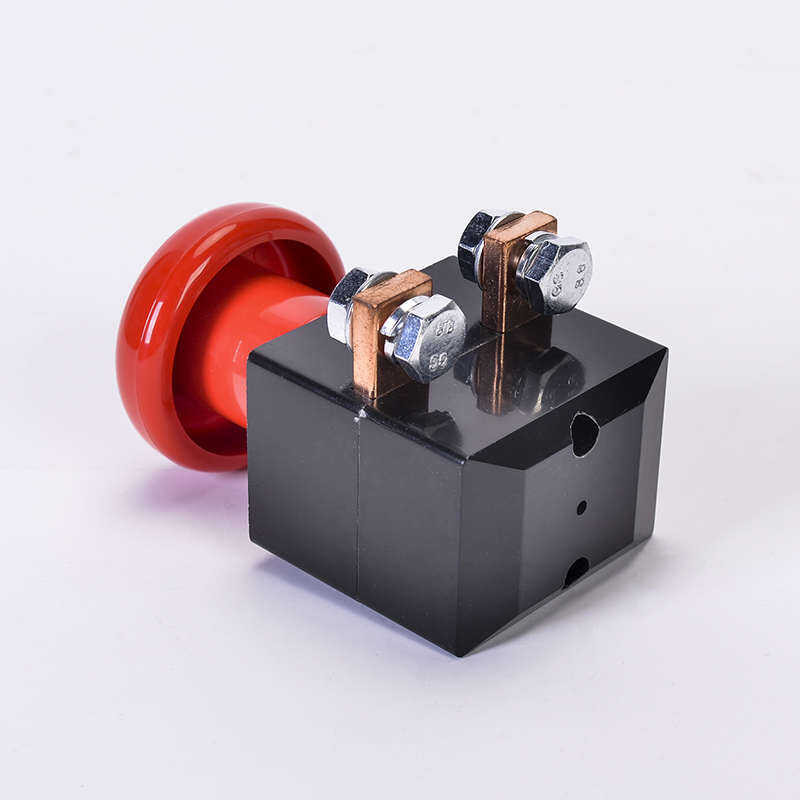 A high current heat-resistant emergency stop start self-locking button ...