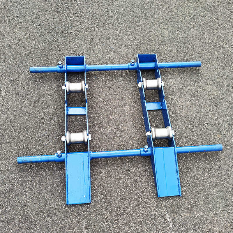 Cable track rack, portable wire, small steel wheel, horizontal ground ...