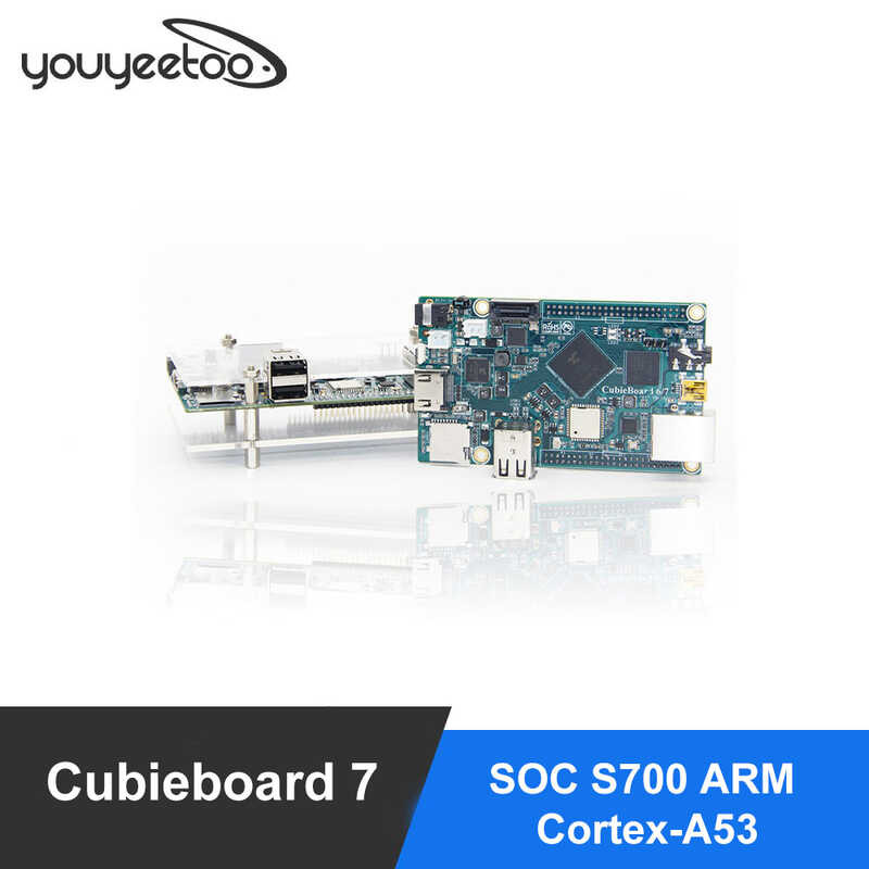 Cubieboard7 ☆ Actions SOC S700 ARM Cortex-A53 Quad-Core 2G LP Ddr3 8G ...