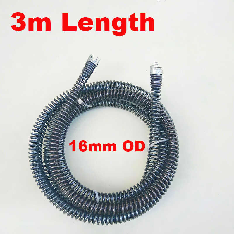 Dredging 3M Electric Drill Drain Cleaner Hine Extension Sewer Pipe ...
