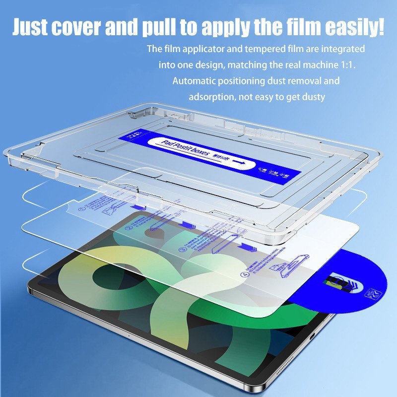 Self applying tray Positioner Flim for Samsung Galaxy Tab S10 Ultra S9 ...