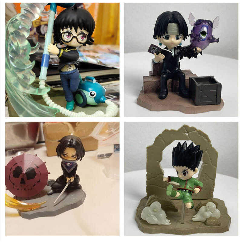 X Hunter Re-Ment Figure DESQ Desktop Chrollo GON Nobunaga Shizuku ...