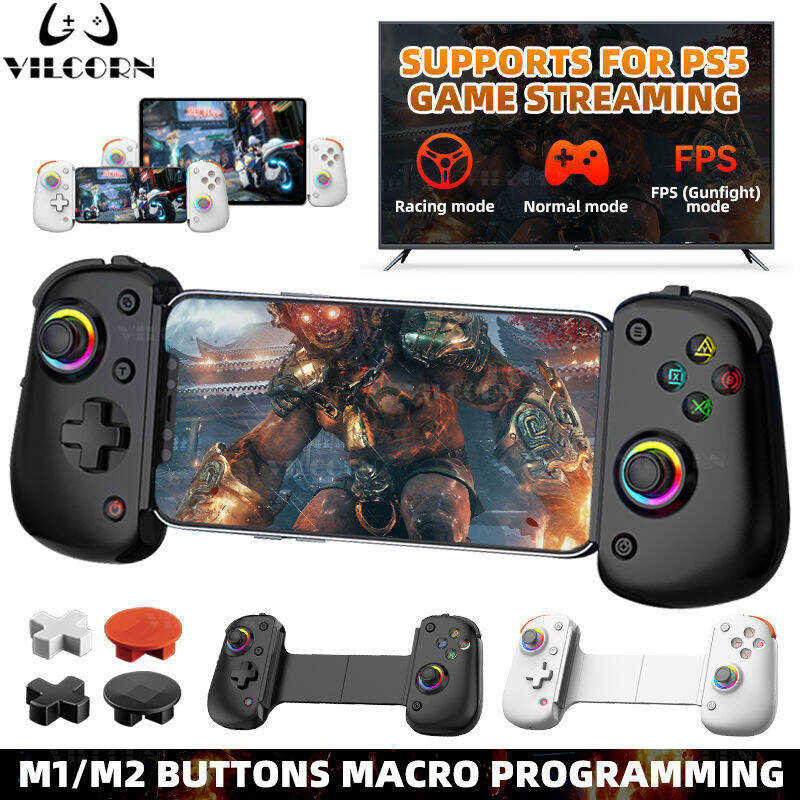 RGB Tablet D8pro Game Controller FPS Mobile Gamepad For Switch Android ...