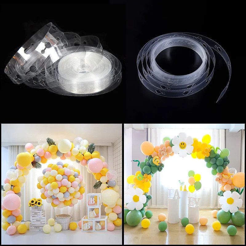 5m Balloon Chain Strip for Arch Garland Kit Balloons Tying Tools tape ...