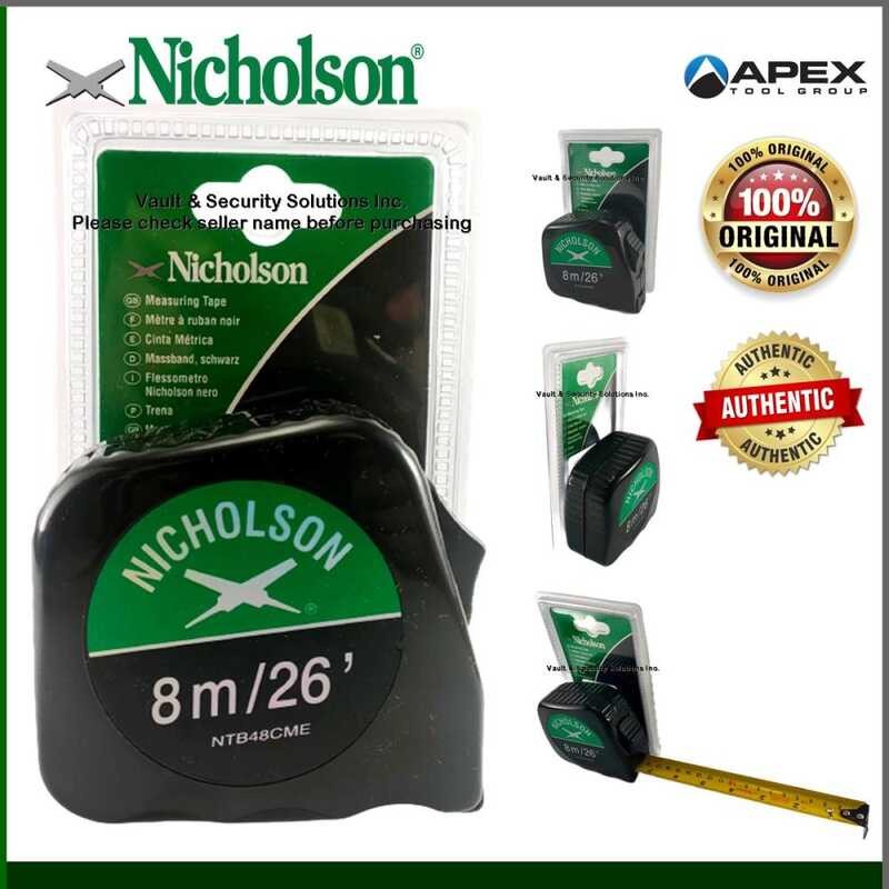 LY Nicholson Steel 8 Meters Metro Measuring Tape | Shopee Philippines