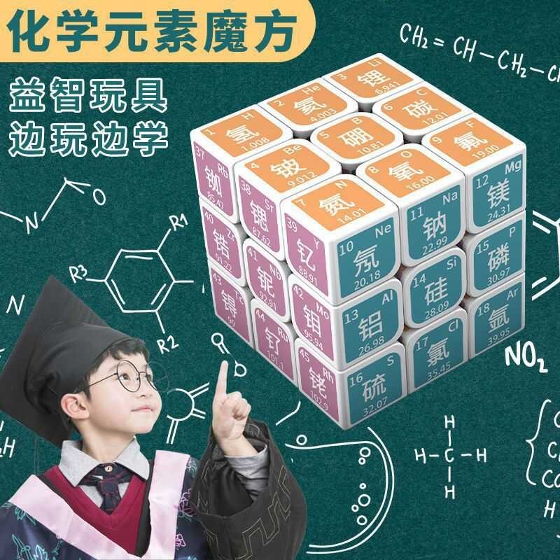 C07 Chemical Element Periodic Table Rubik's Math Formula For Junior ...