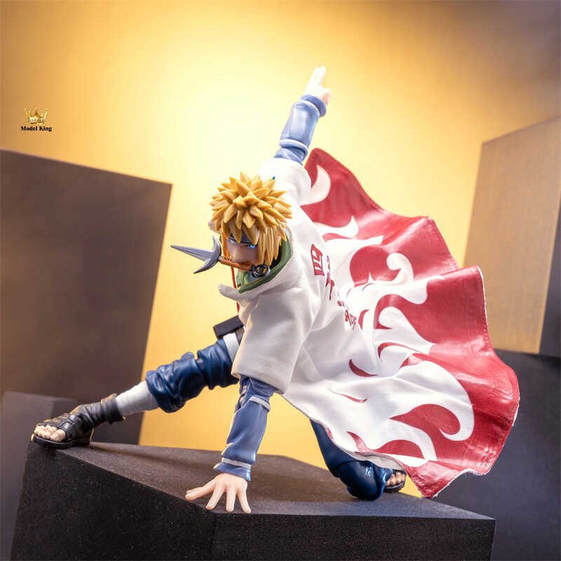 SK Handmade 1/12 NARUTO The Fourth Hokage Namikaze Minato SHF 2.0 Cloth ...