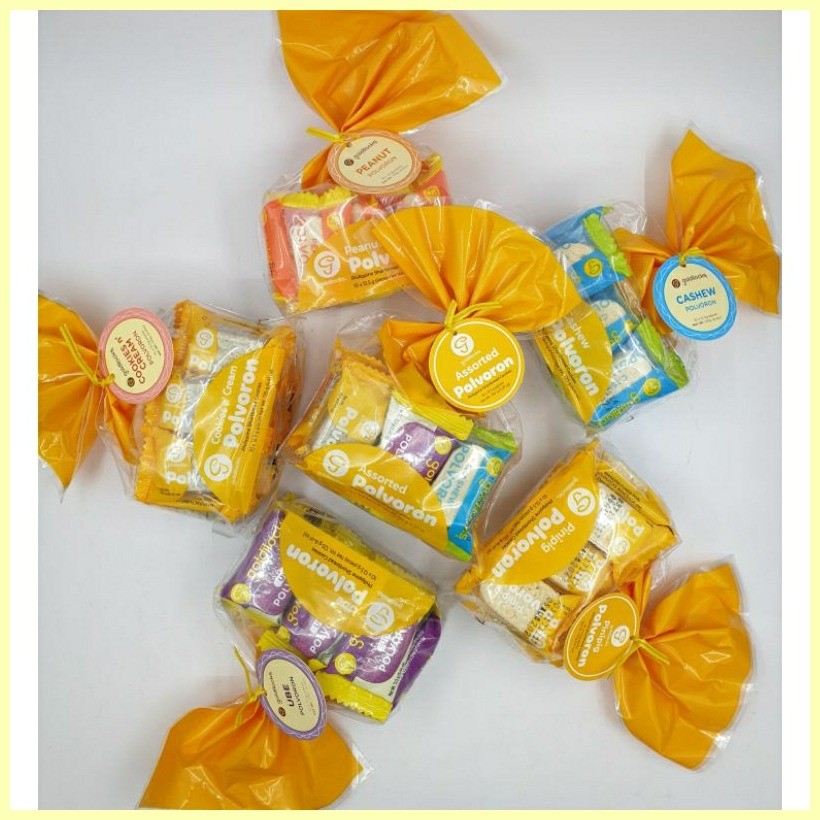 GOLDILOCKS Polvoron Package Special, Assorted, cookies and cream, ube ...