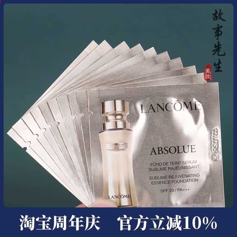 ღ Counter sample Lancome pure beauty essence liquid foundation 1ml * 10 ...