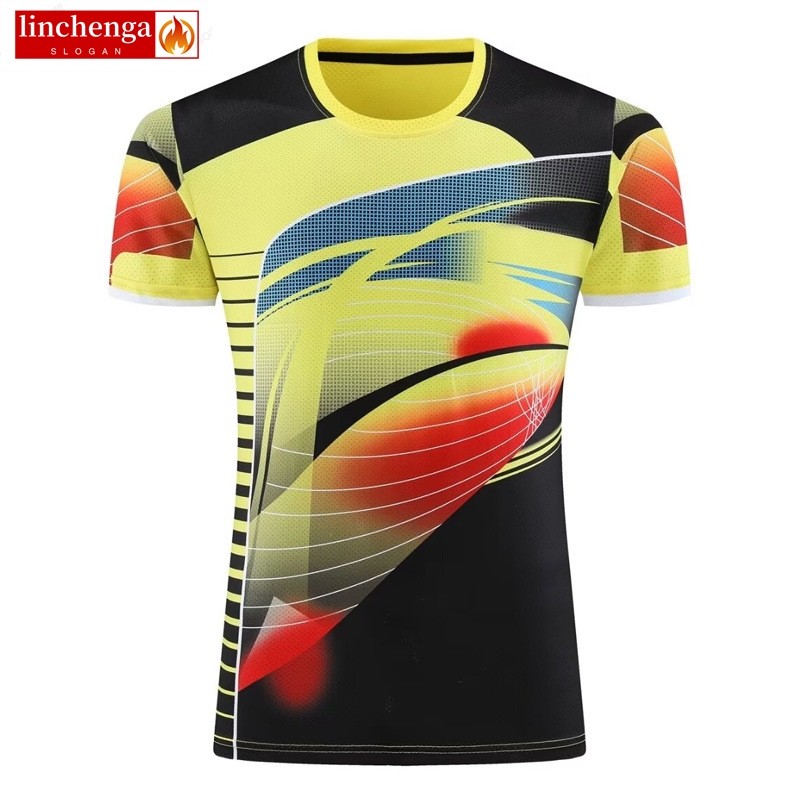 Free customized badminton uniform for both men and women, quick drying ...