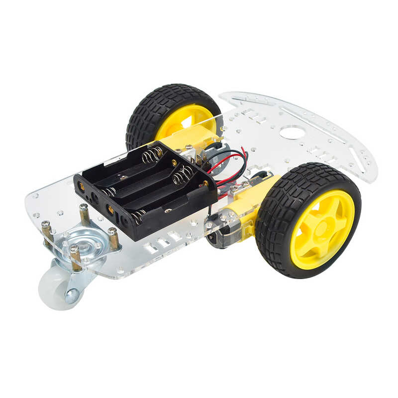 2Wd Keystudio Smart Chassis Para Sa Arduino Gamit Ang DIP Switch + AA ...