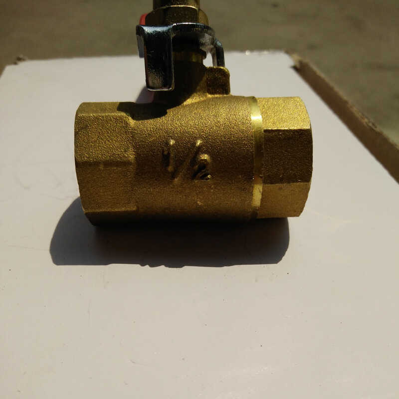 15Mm-65Mm Brass Ball Valve With Internal Wire 4-Point Brass Ball Valve ...